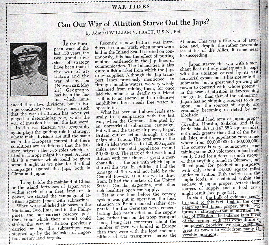 The Atomic Bomb and Japan